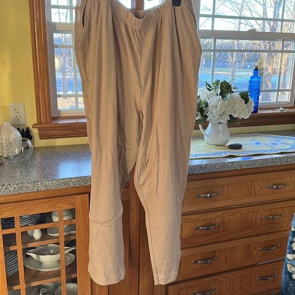 Woman Within | Pants & Jumpsuits | Soft Cotton Pull On Pants | Poshmark